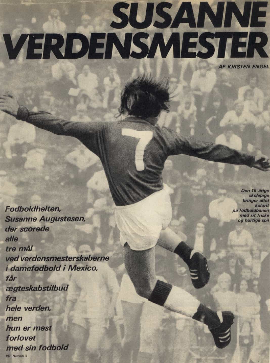 Den glemte triumf: Da Danmark blev verdensmester i 1971 - Fodbold for piger