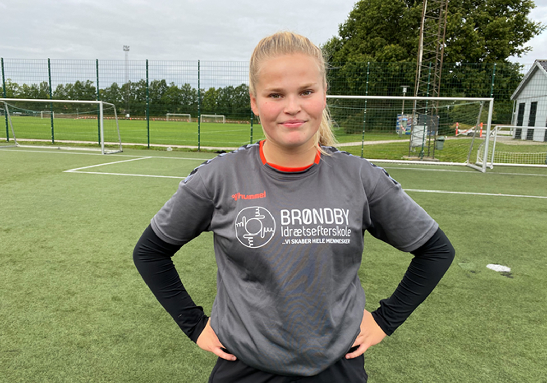 "Jeg håber, jeg får et fantastisk år med fodbold, venner og skole ...